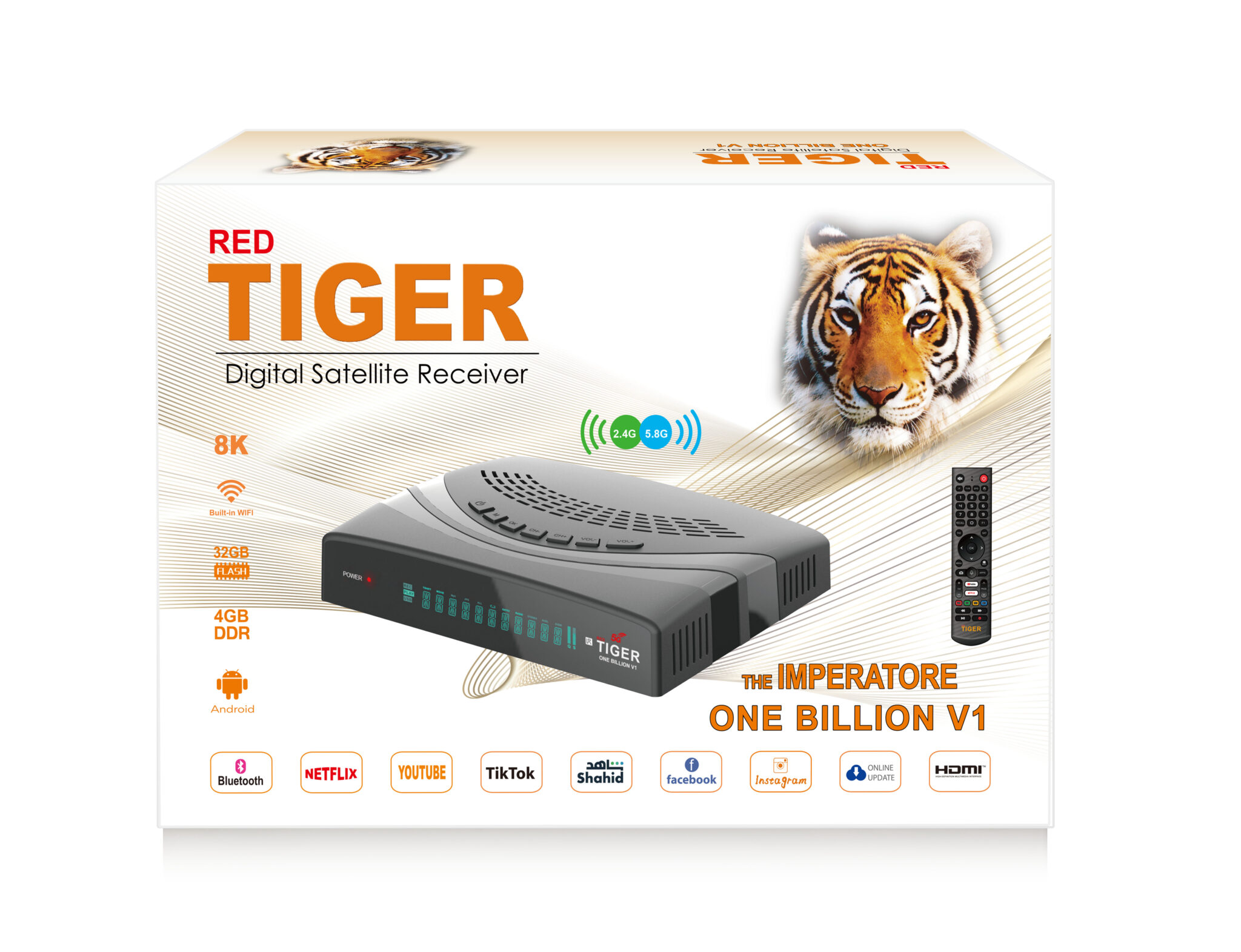 One Billion V1 ( 2.4G+5.8G ) ANDROID + S2 | Tiger International Company