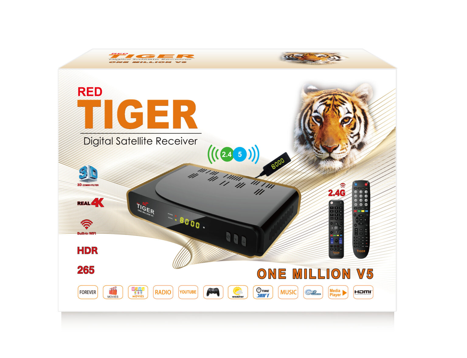 One Million V5 ( 2.4G+5.8G ) | Tiger International Company